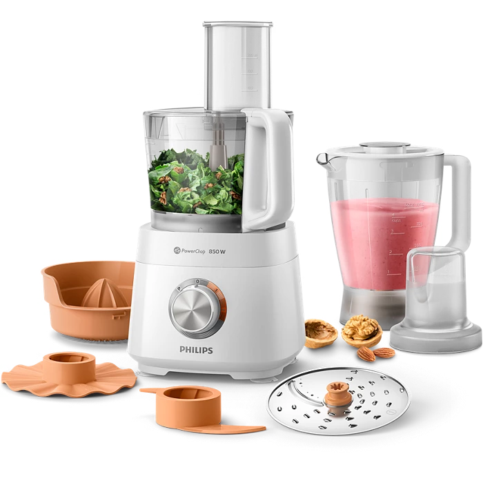 Philips Viva Collection Compact Food Processor HR7520/01 - Philips ...